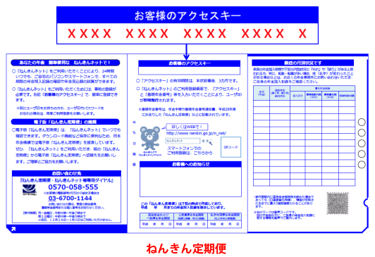 ねんきんネットのアクセスキーが有効期限切れ／紛失でもすぐに受給額の試算ができます。 | FP-UNIV 年金